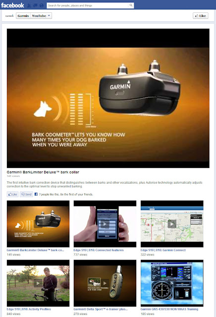 Facebook Tabs Example 8: Social Media Feeds