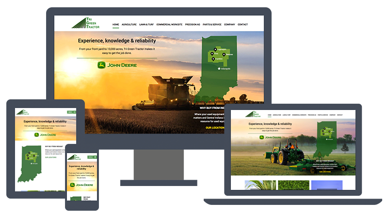 Web Site Redesign Case Study: Tri Green Tractor